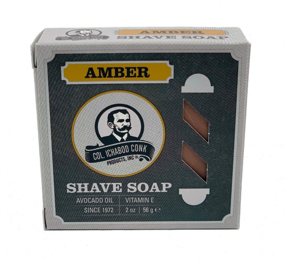 Colonel Conk Amber Shave Soap — WB Barber Supply