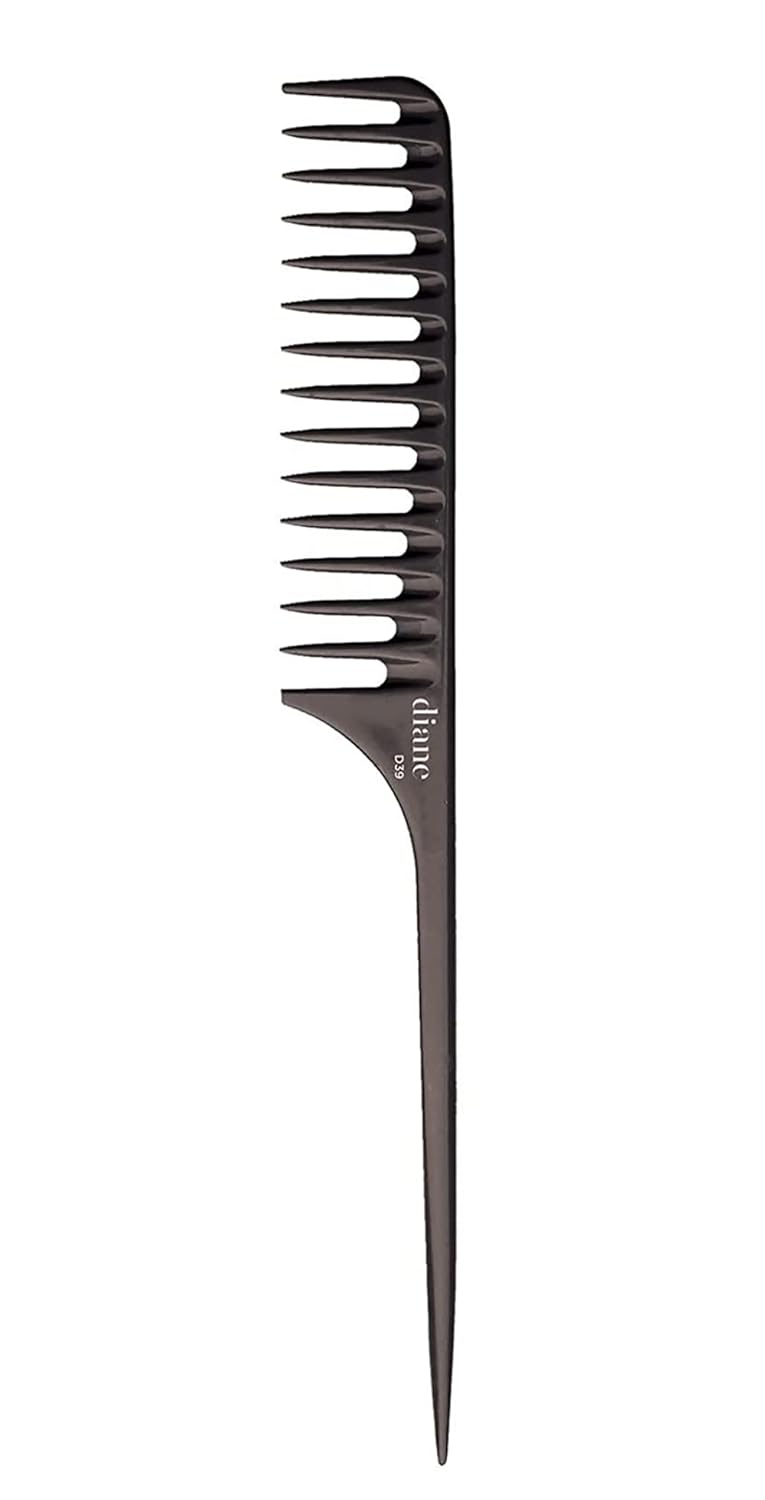 Diane Large 11.5 Inch Wide Tooth Rat Tail Comb #D39 — WB Barber Supply