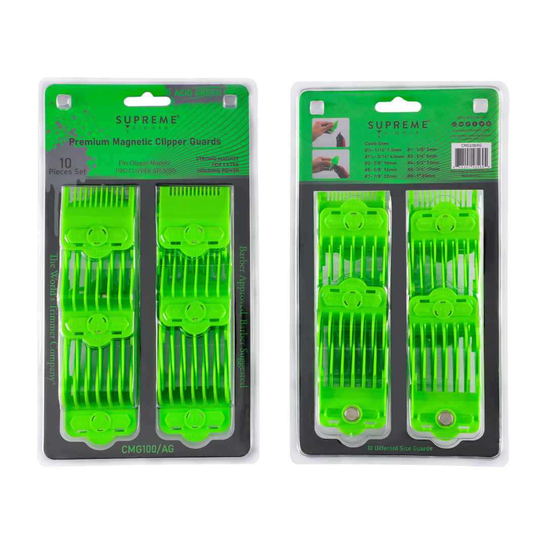 Supreme Trimmer Magnetic/Clip Guards for Clippers (10 piece) — WB ...