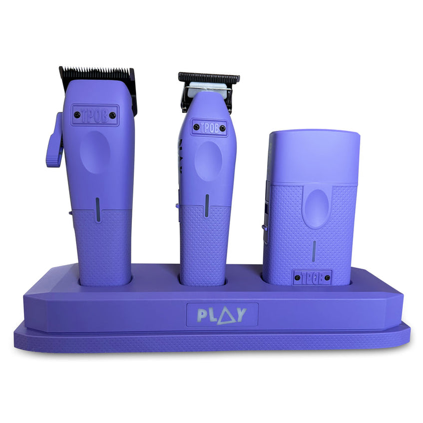 TPOB PLAY Mini Bundle – Purple Edition (Clipper, Trimmer & Shaver with ...