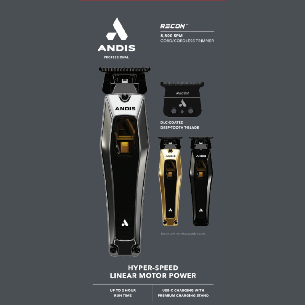 Andis Recon Trimmer #562697 — WB Barber Supply