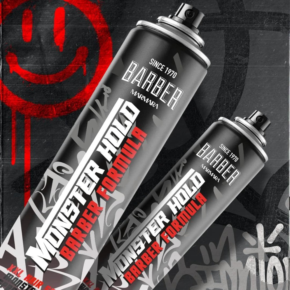 Marmara Barber Monster Hold XXL Hair Spray 750ml — WB Barber Supply