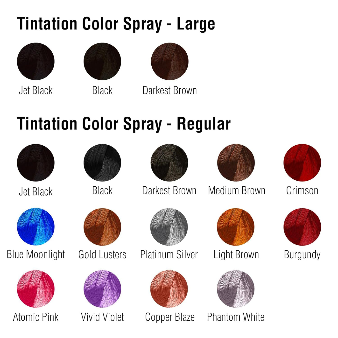 Kiss Tintation Temporary Hair Color Spray 2.82 oz. — WB Barber Supply