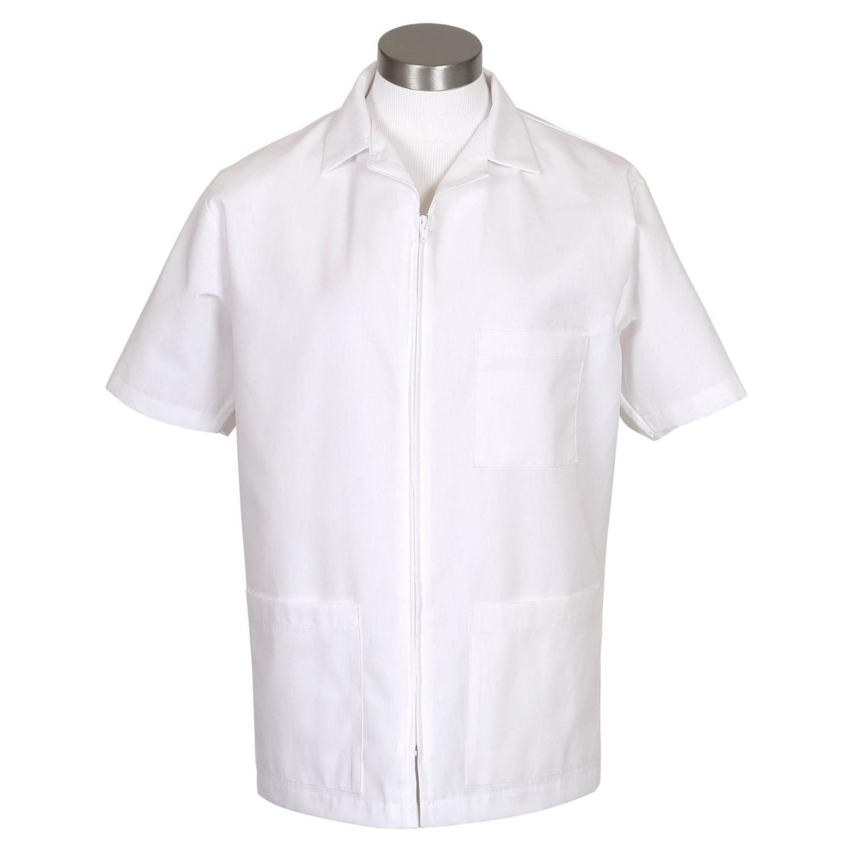 Stylist Wear Barber Jacket White — WB Barber Supply