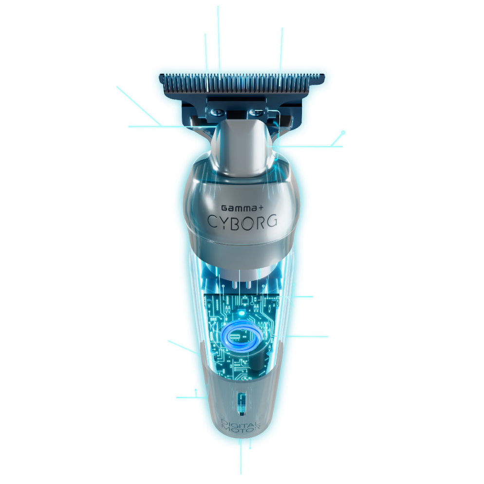 Gamma+ CYBORG Clipper & Trimmer Bundle — WB Barber Supply