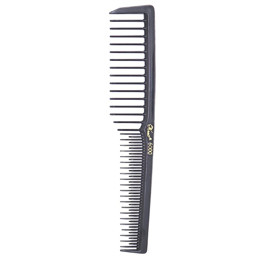 Krest Specialty Combs No. 6000 - 7” Space Tooth Vent Comb — WB Barber ...