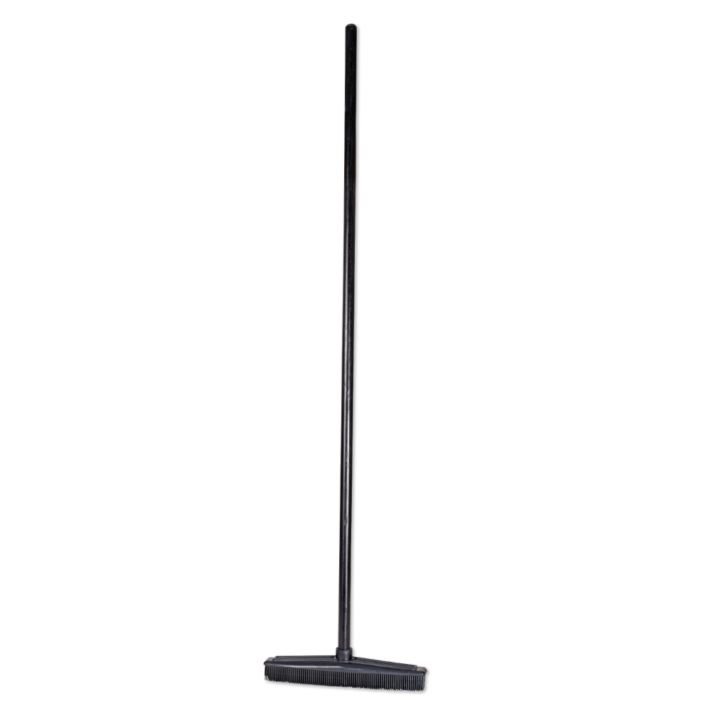 Burmax Scalpmaster Rubber Broom #BBC-1 — WB Barber Supply