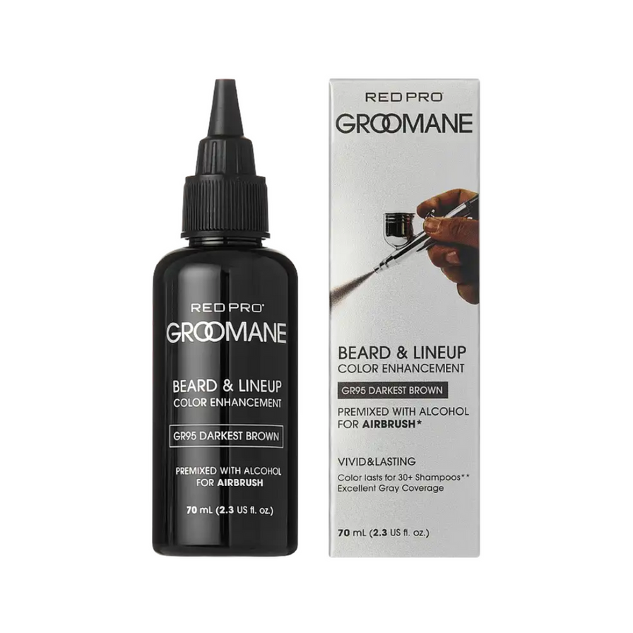 Groomane Beard & Lineup Color Enhancement PreMixed for Airbrush — WB ...