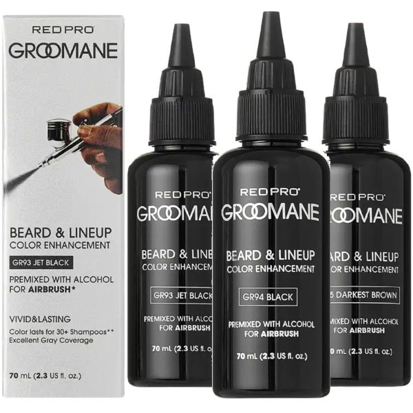Groomane Beard & Lineup Color Enhancement PreMixed for Airbrush — WB ...