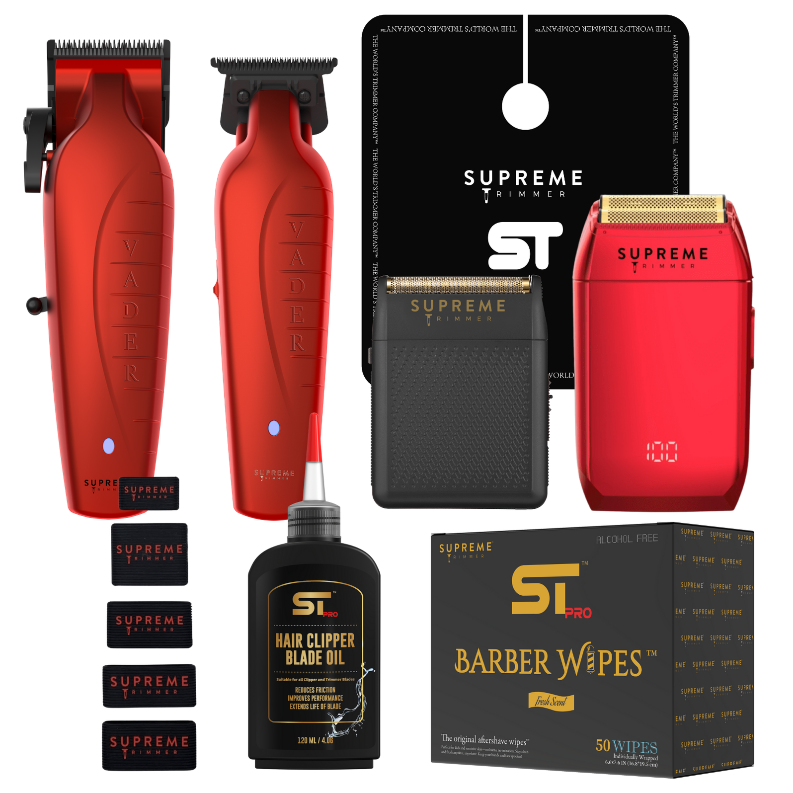 Supreme Trimmer 8-in-1 Professional Deluxe Set — WB Barber Supply