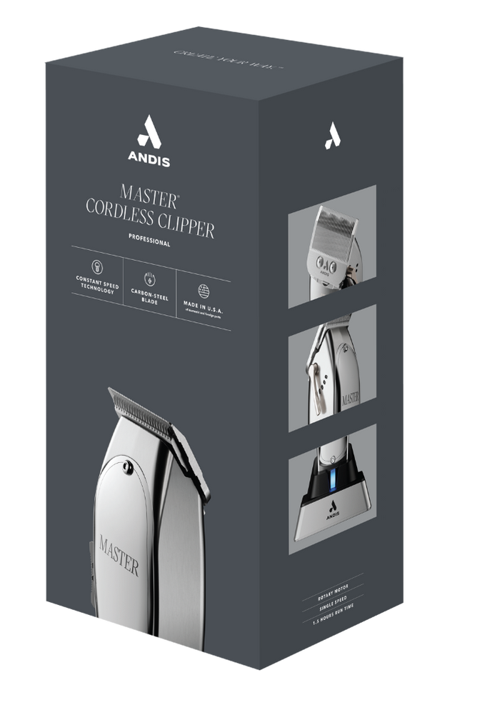 Andis Master Cordless Li Clipper #12660 — WB Barber Supply