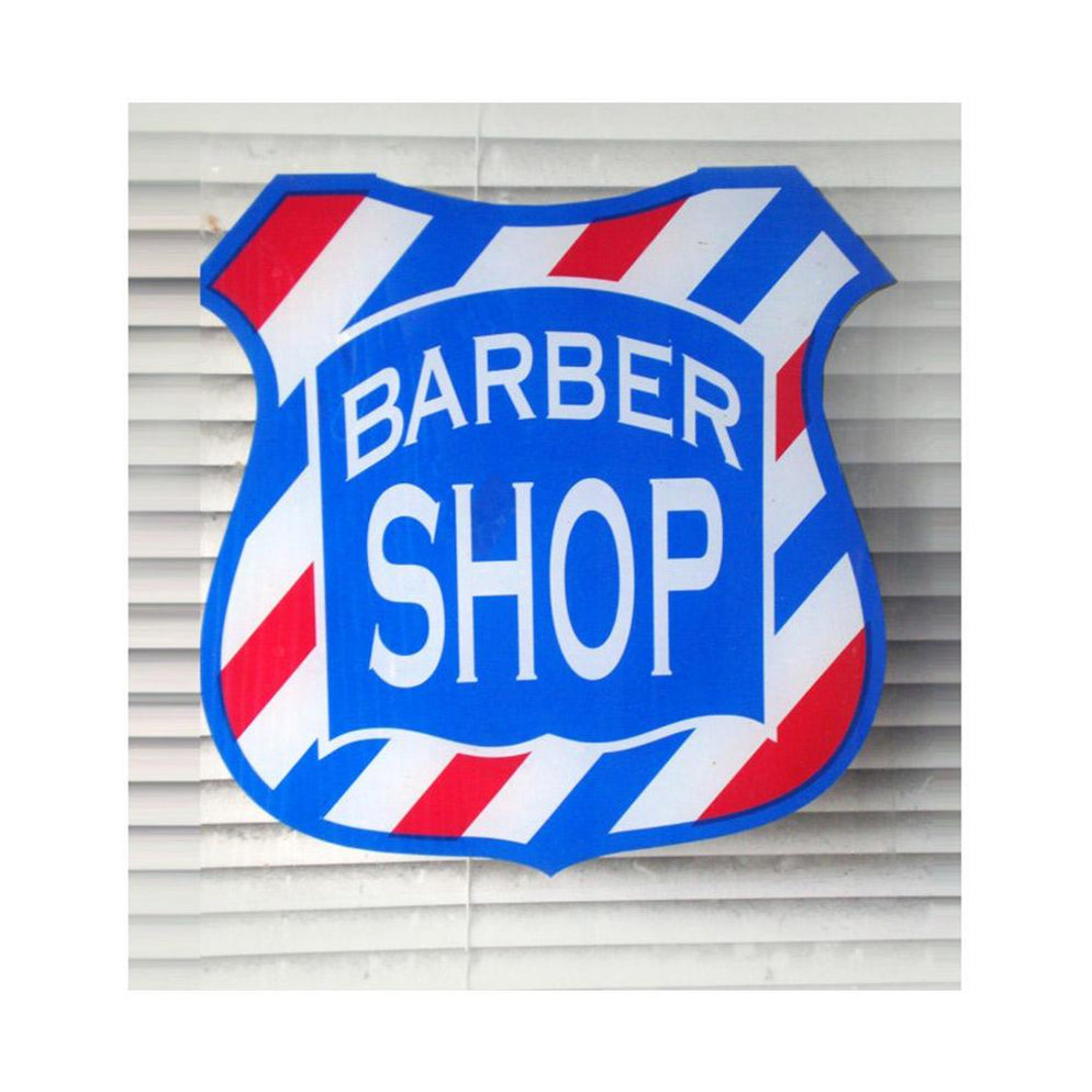 Barber Shop Sign Decal — WB Barber Supply