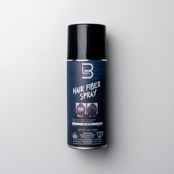 L3VEL3 Hair Fiber Spray Black — WB Barber Supply