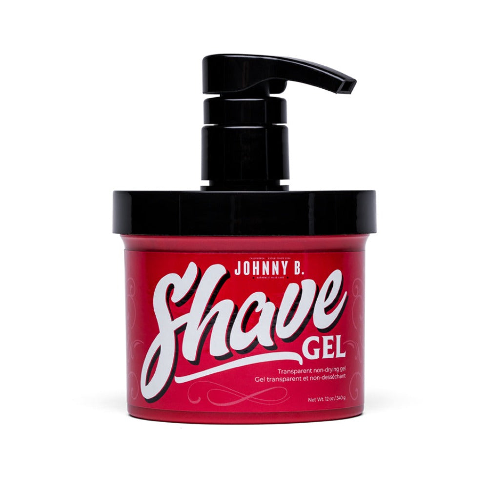 Johnny B Shave Gel 12oz — WB Barber Supply